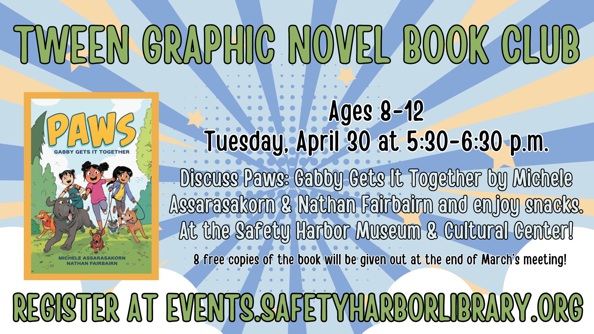 Tween Graphic Novel Book Club | Safety Harbor Public Library