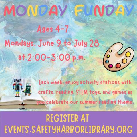 Monday Funday | Safety Harbor Public Library